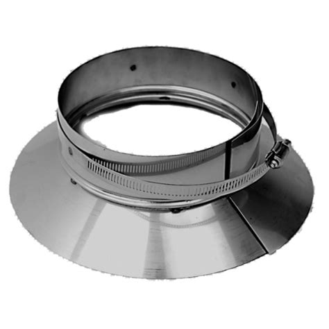 9 Homeowners Choice 24 Gauge Stainless Storm Collar Clamp 2867 9 In