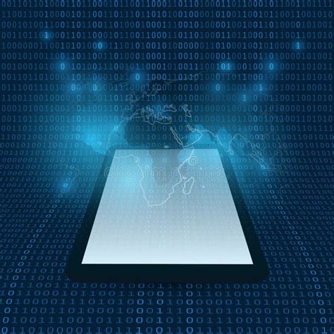 Digital Matrix Bits Pattern Ones And Zeros Abstract Modern 3d Digital Information Vector