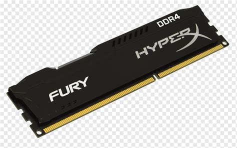 Black Fury Hyper Ddr4 Ram Stick Ddr4 Sdram Random Access Memory Kingston Technology Dimm