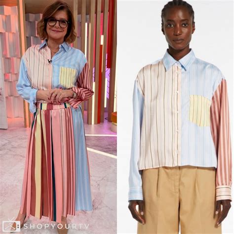 Julia May 2024 Julias Striped Multicolor Shirt Shop Your Tv