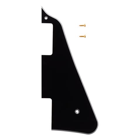 Gibson Les Paul Pick Guard 3 Ply Black White Black Jj Music Sales