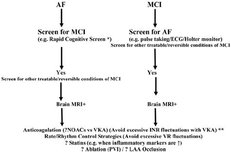 A Suggested Algorithm For Screening For Atrial Fibrillation Af Andor