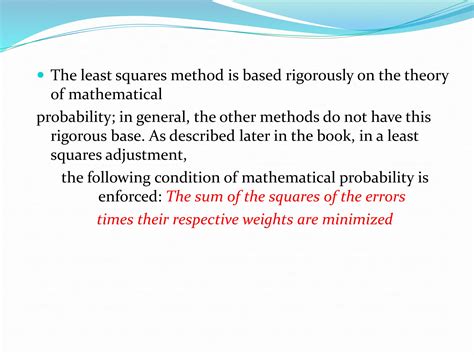 Lecture{1} Spatial Data Adjustment Advanvc Ppt