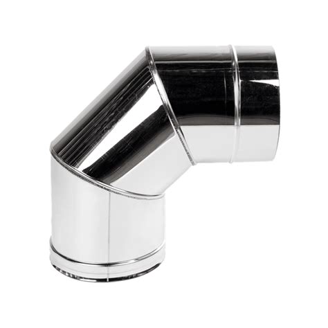 Коліно 90° для димоходу ø110 мм 0 8 мм Версія Люкс 10252 купити за найкращою ціною в