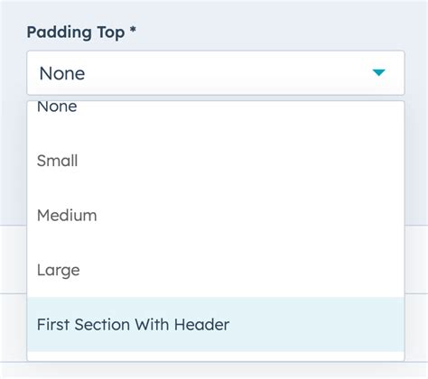 What Does First Section With Header Do