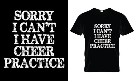 Sorry I Cant I Have Cheer T Shirt Graphic By The Unique T Shirt