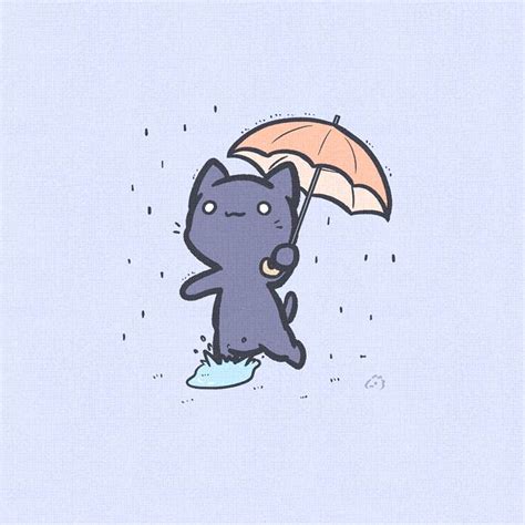 猫 插画师くろやぎ的猫类动物插画图片 BoBoPic