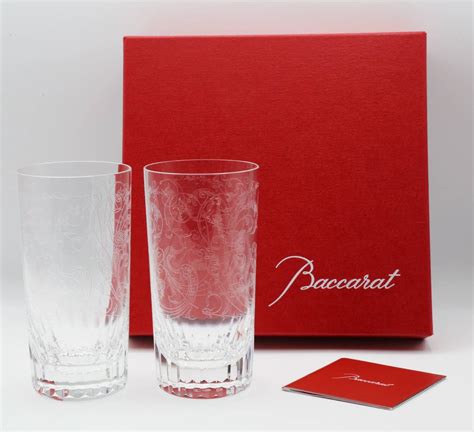 Yahooオークション Baccarat バカラ グラス ペア 18