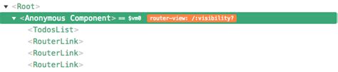 Todos Display Component Is Anonymous In Vue Inspector · Issue 1