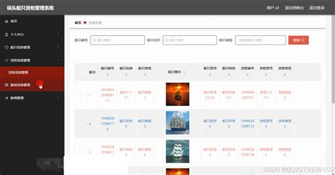 268java Jsp Ssm Springboot码头船只货柜管理系统船只路线管理（源码文档开题任务书运行视频讲解视频） Csdn博客