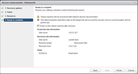 Hostile Coding Vmware Vsphere Replication Part 6 Perform Recovery