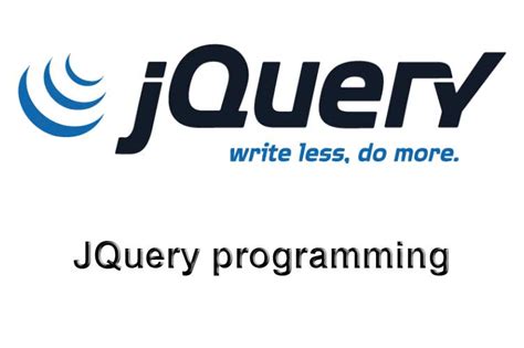 Web Designing Courses Use Of Jquery Programming