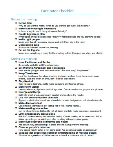 Creating A Facilitator Guide Template Aezl
