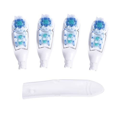 4pcs Set Replaceable Heads For Electric Toothbrush Vicedeal