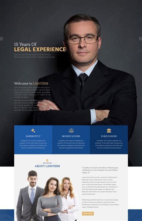 Lawyer Website Templates
