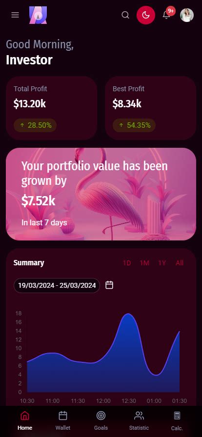Investment Uiux Mobile Admin Ui Ux Bootstrap 5 Themes Dashboard Mobile Html Template Finance