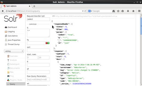 Indexing Oracle Database Table Data In Apache Solr 5x On Oracle Linux 6x