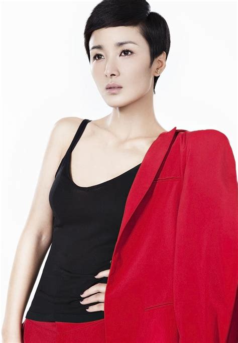 黃曼紅色西裝冷艷女王范寫真 每日頭條