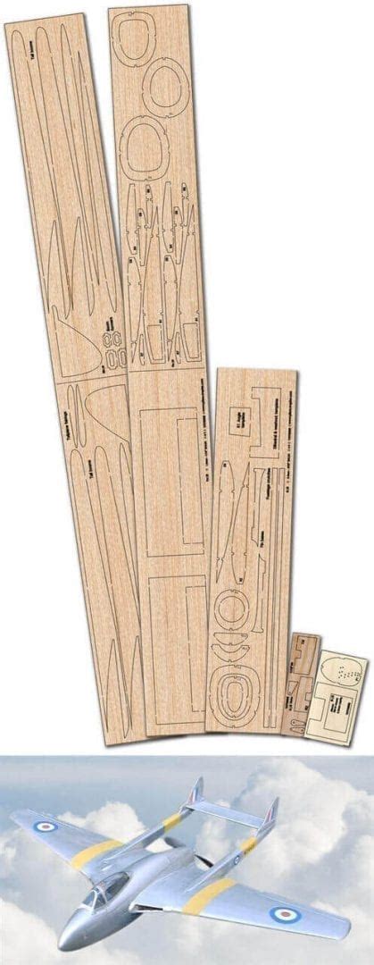 Dh Vampire Fb5 27 Laser Cut Wood Pack Sarik Hobbies For The