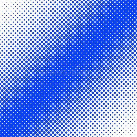 Halftone Dot Pattern Background Vector Graphic Design From Circles In Varying Sizes Stock