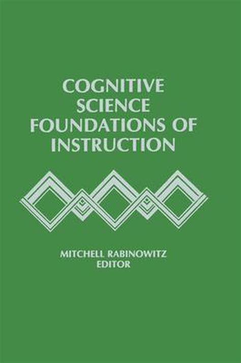 Cognitive Science Foundations Of Instruction 9781138971011 Boeken