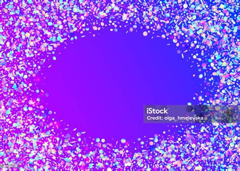 홀로그램 버스트 떨어지는 먼지 카니발 반짝이 현대 배너 라이트 컨셉 블루 레이저 서펜타인 3d 서프라이즈 템플릿 투명한 색종이