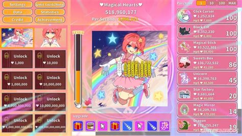 Скачать Magical Girl Clicker ГеймФабрика