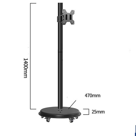 Xt500 Monitor Stand For Smart Screens Up To 32inch Speedsmount Kiosk Touchscreenmonitor Small