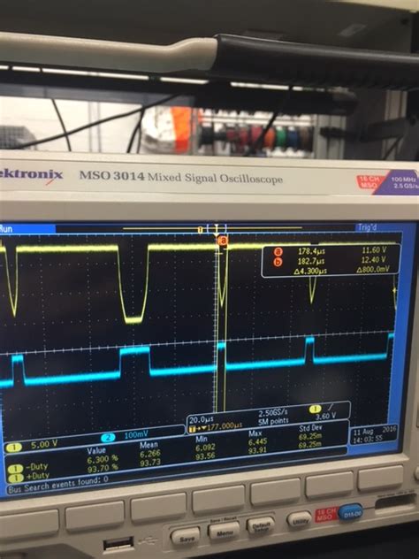 Drv110 Pwm Signal Fet Not Coming Fully On Every Time Motor Drivers Forum Motor Drivers