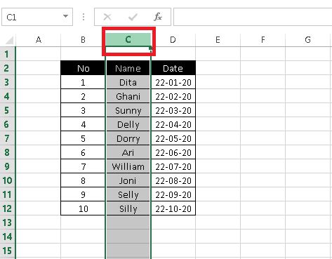 Shortcut Insert Row Excel Sangat Mudah Dan Praktis