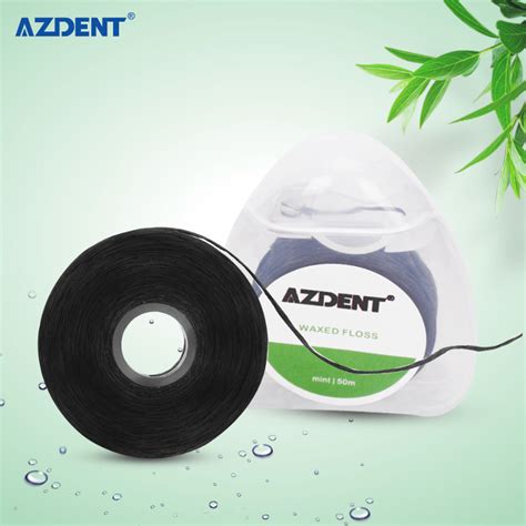 Azdent 50m Dental Mint Flavor Floss Suitable For All Kinds Of Shaped