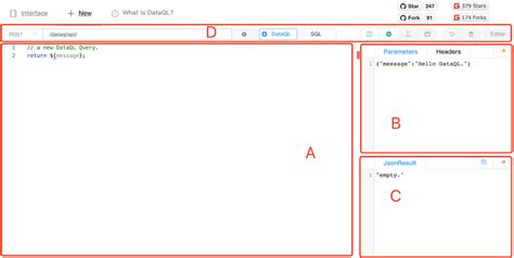 Bui 新建编辑页 Dataql 数据查询语言