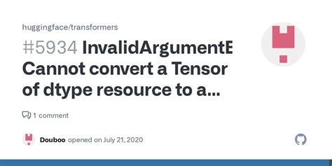 Invalidargumenterror Cannot Convert A Tensor Of Dtype Resource To A Numpy Array Issue