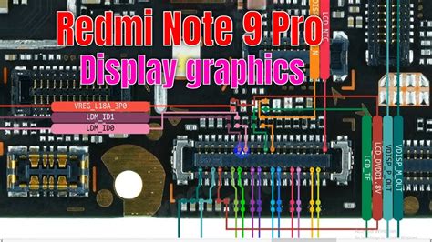 Xiaomi Redmi Note 9 Pro Display Graphics Problem Solution Mi Note 9 Pro Lcd Graphics Diagram