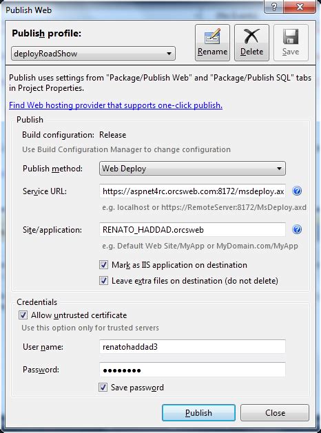 Como Fazer Deploy No Asp Net