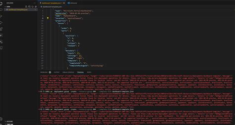 How Can We Create Dashboard Using Arm Template Microsoft Qanda