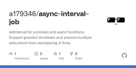[async interval job] setinterval for async sync functions support graceful shutdown r
