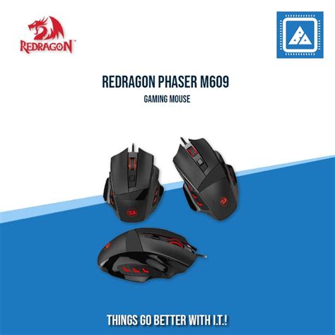 Redragon Phaser M609 Gaming Mouse Bluearm Computer Store