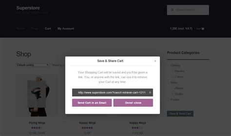 Save Cart Plugins For WooCommerce WP Solver