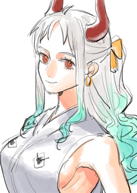 Yamato One Piece Drawn By Raine Acke Danbooru