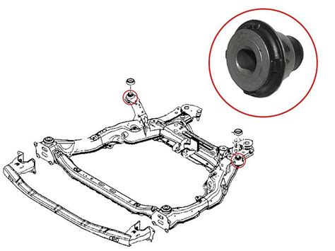 Сайлентблок передней балки MAZDA 6 GH 2008-2013 - купить по доступным ...