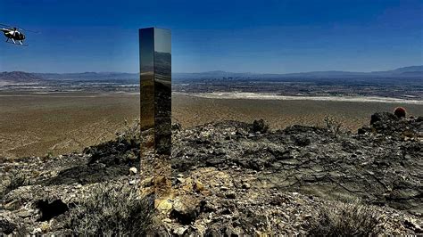Newest Mystery Monolith Removed By Las Vegas Police Gephardt Daily