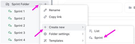 Add Sprints And Tasks To A Sprint Folder Clickup Help