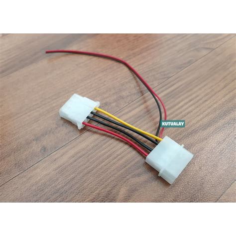Molex Male Female Power Adapter Cable Pin Molex Converter Cable Shopee Malaysia
