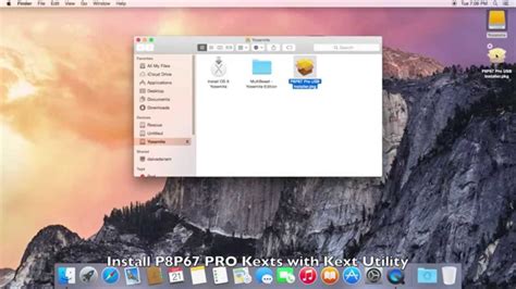 Mac Os X Yosemite Install Guide P8p67 Pro Hackintosh Youtube