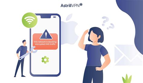 How To Fix This Network Is Blocking Encrypted Dns Traffic Warning Message On IOS AstrillVPN