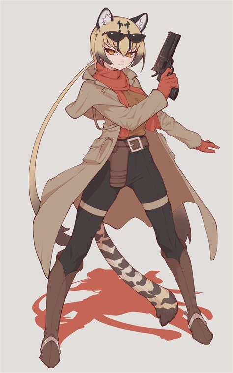 Notora Ocelot Kemono Friends Revolver Ocelot Kemono Friends Metal