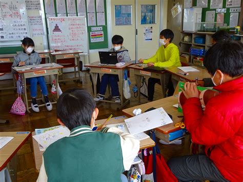 境町立静小学校 6年生 国語の授業