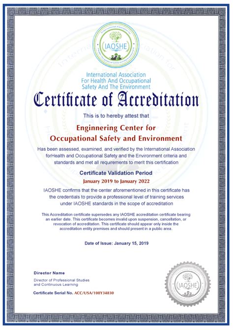 Examples Of Accreditation And Certification At Nicholas Gonzales Blog