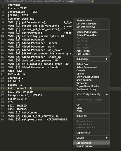 Nothing Working Context Menu Doesn T Work Issue Poucotm Log Highlight Github
